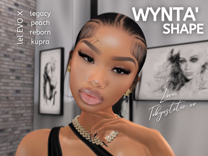 Second Life Marketplace - TOKYOSTETIC. Wynta Shape. [LEL BRI]